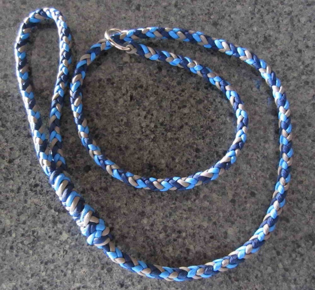 Dog Slip Lead "sisterdale" British Style - Round Braided - Paracord - Etsy
