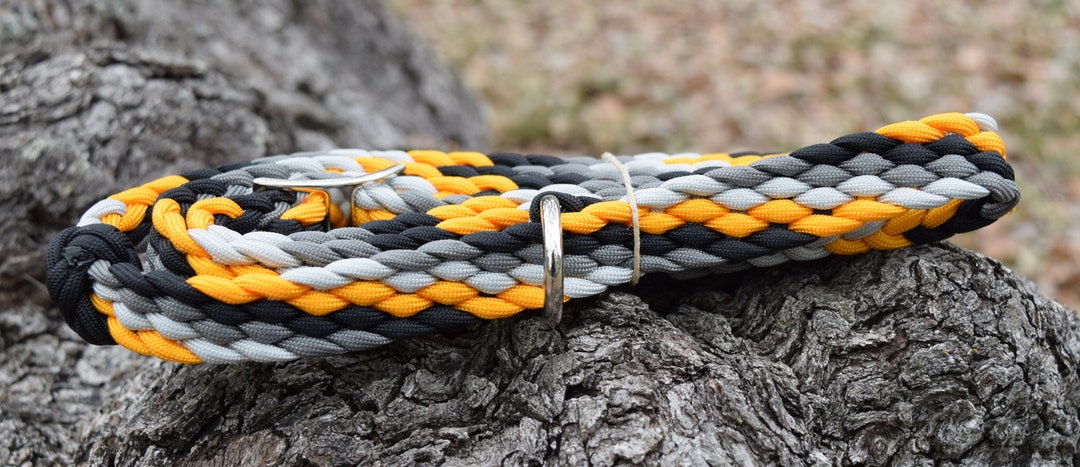 Dog Slip Lead British Style - 5 Ft Length - Flat Braided - Paracord - Etsy