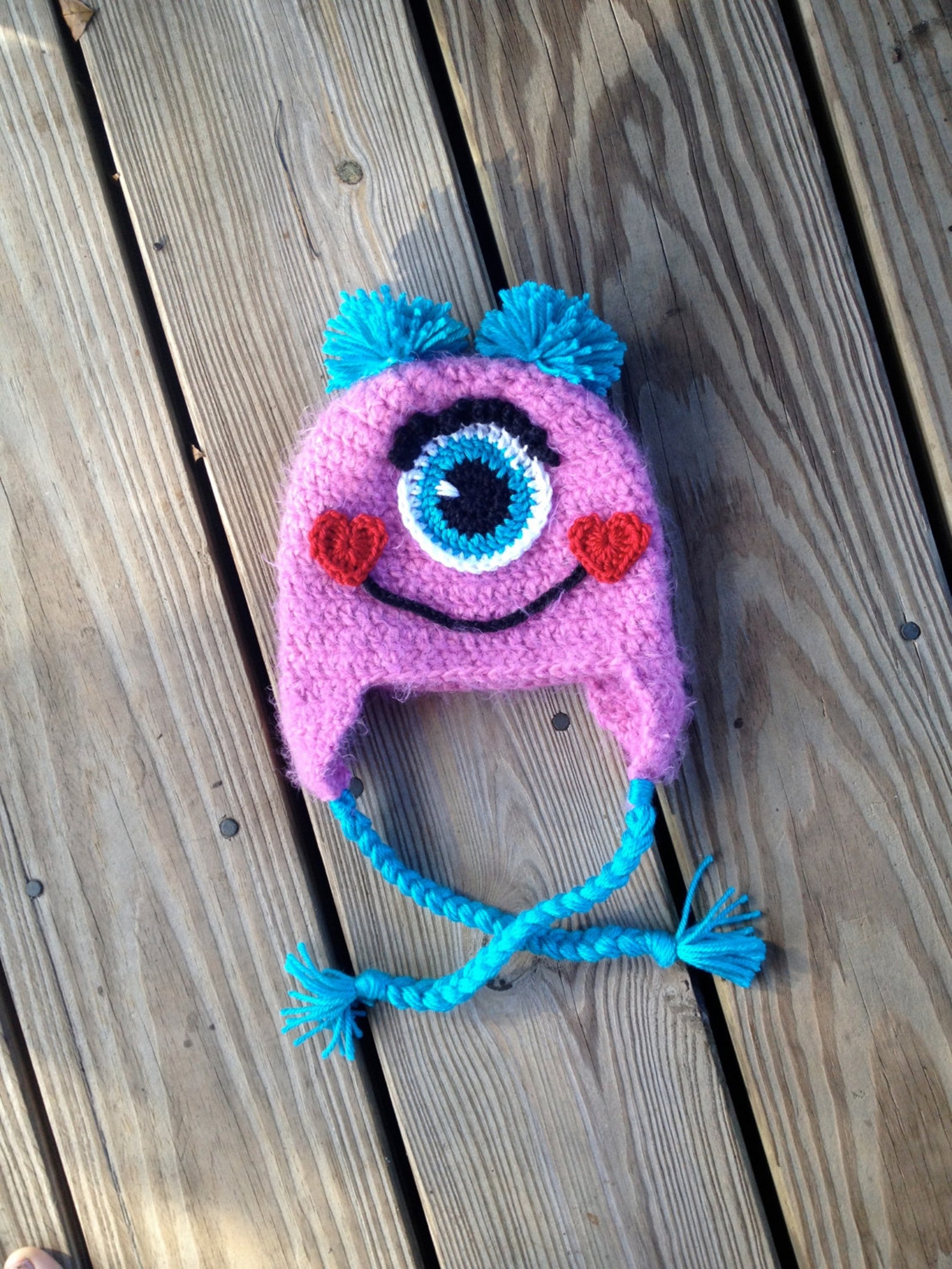 Instant Download PDF Monster Hat Crochet Pattern Monster - Etsy
