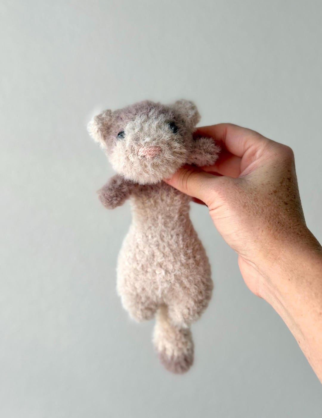 Ferret Fidget Plush With Weight Beanie Belly - Etsy UK