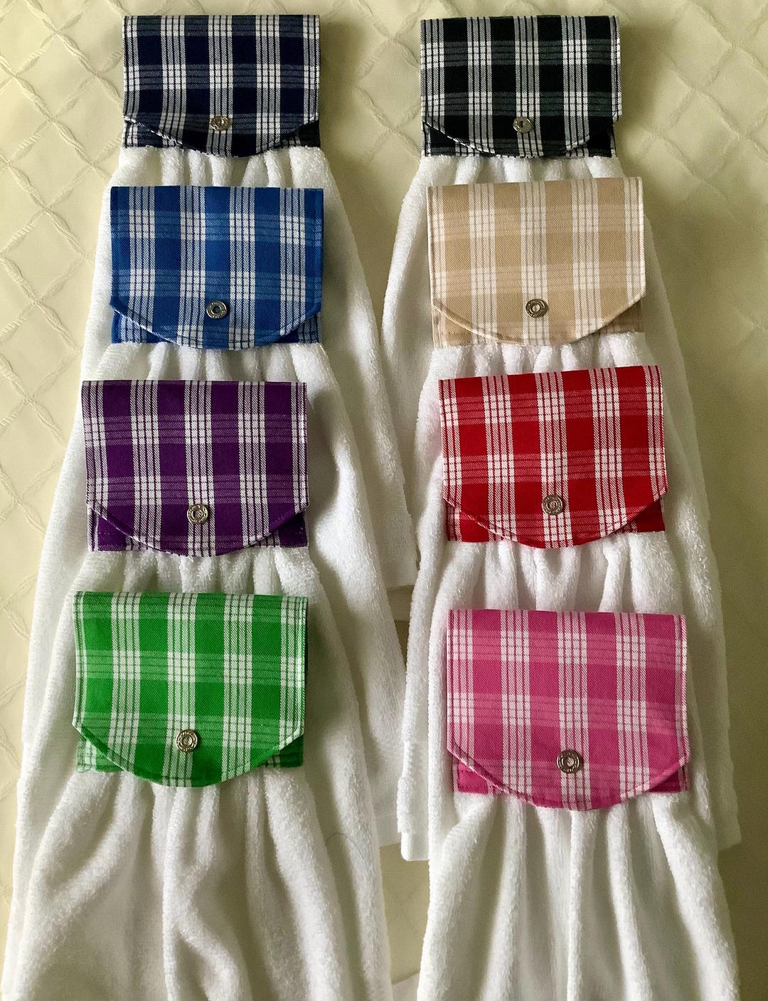 2-pack Palaka Hawaiian Prints Hanging Hand Towels - Etsy