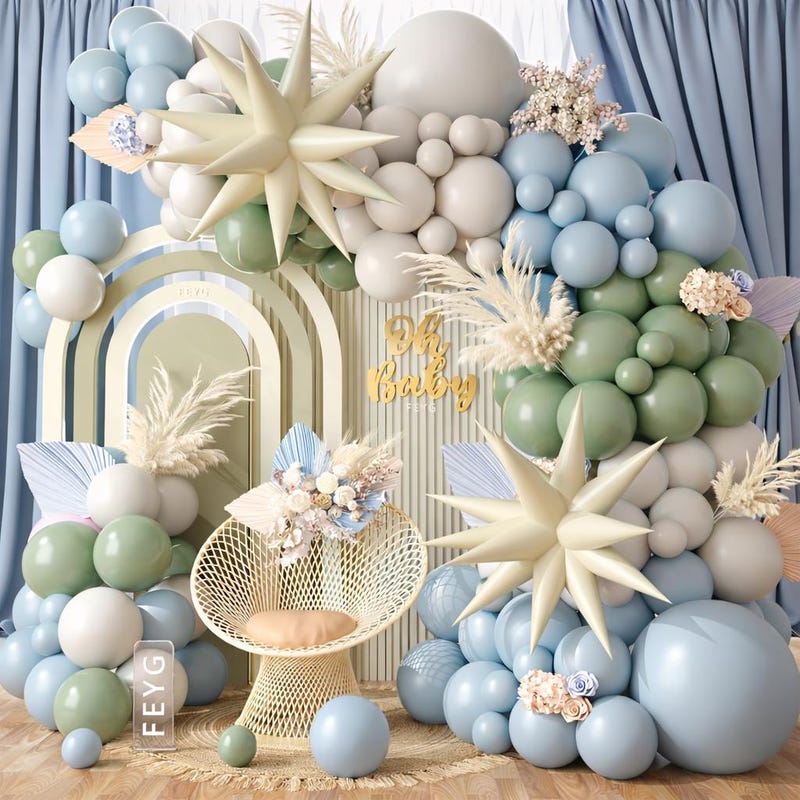 Boho Star Paper Garland - Etsy