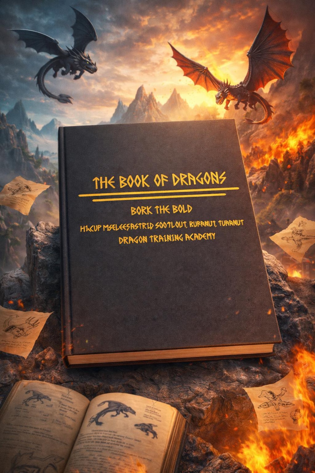 How to Train Your Dragon Book • 65 Species With Details, Weapons and ...