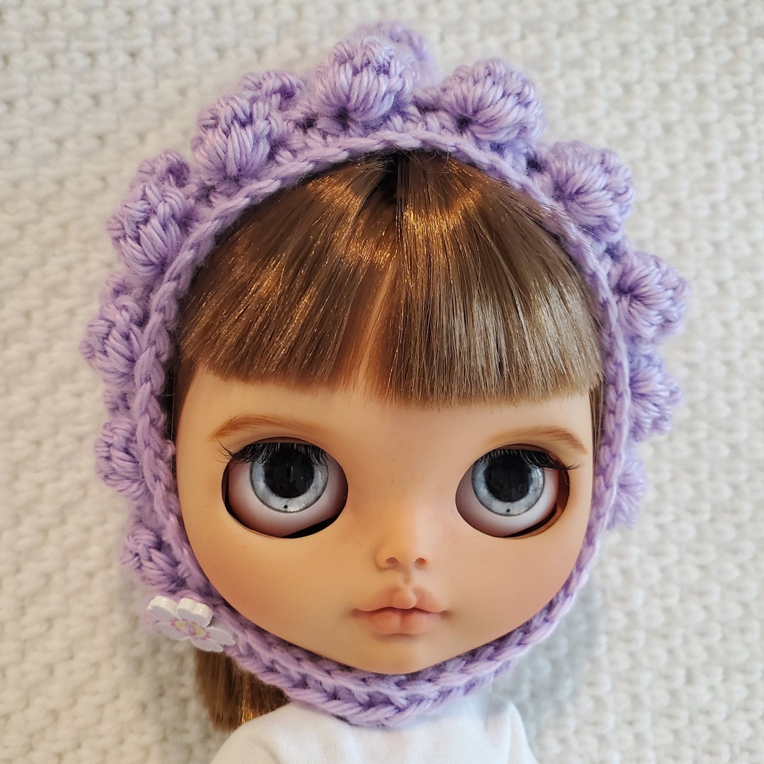 Purple Fairy Hat for Collector Doll, Pastel Purple Pixie Cap With ...