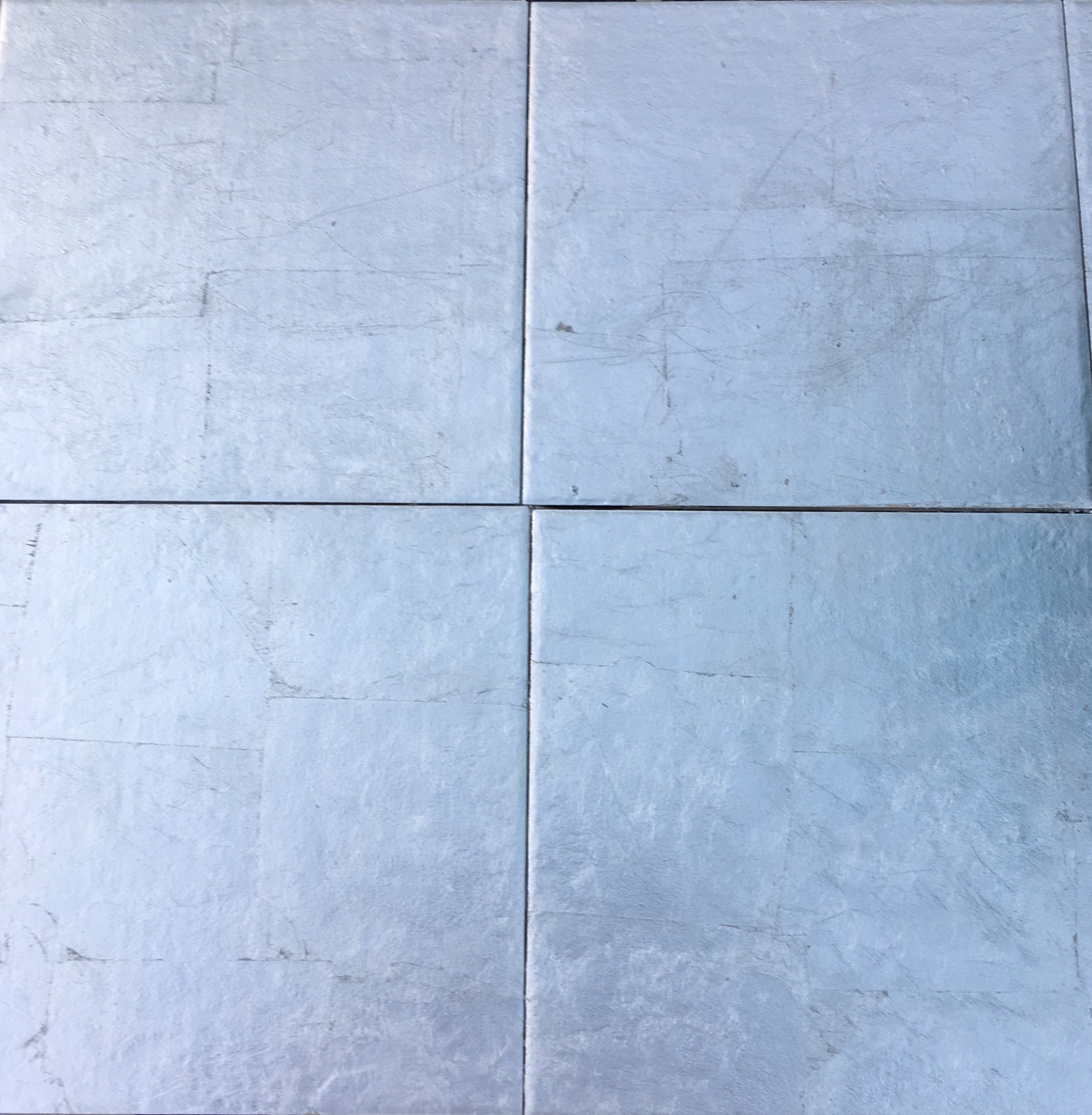 Silver Leaf Ceramic Tile - Etsy