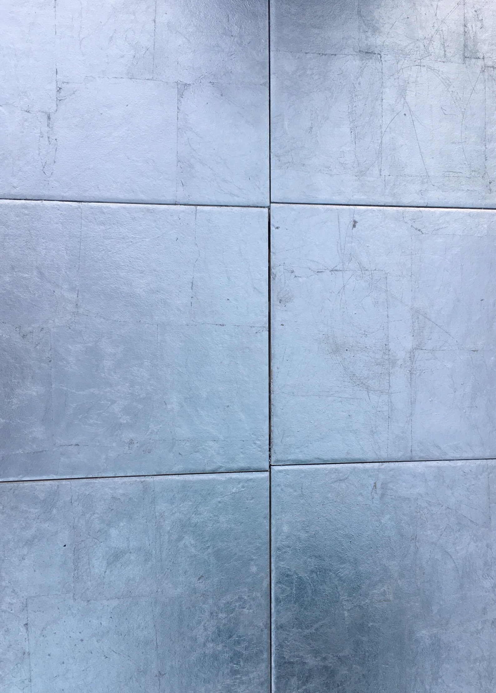 Silver Leaf Ceramic Tile - Etsy