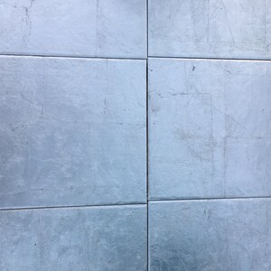 Silver Leaf Ceramic Tile - Etsy