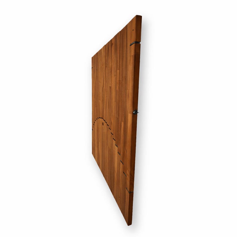 Parametric Flow Wall Desk | Solid Wood Folding Workspace | Cast ...