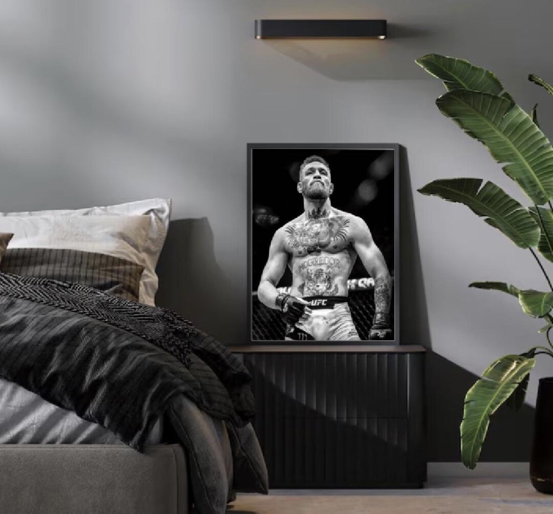 MMA Black Out Poster - Wall Art Room Decor - Etsy