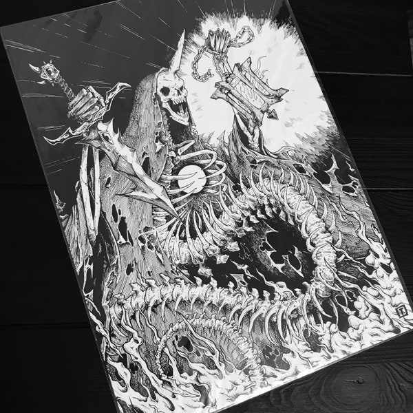 Illustration Gothic - Etsy