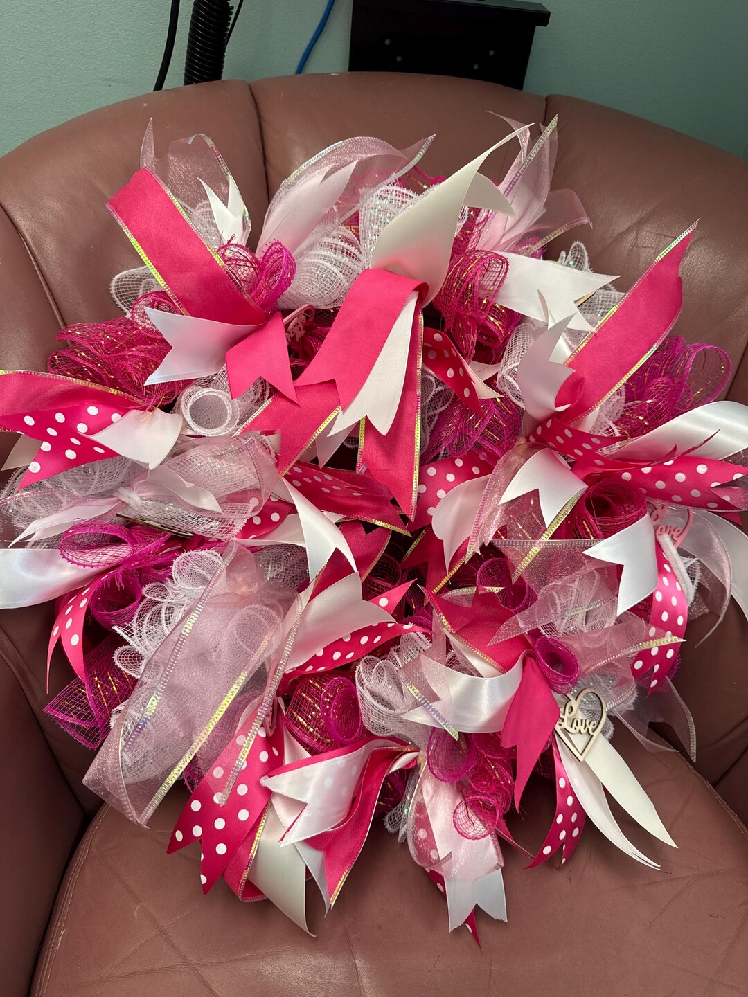 Couronne de la Saint-Valentin 14 pouces - Etsy France