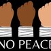 No Justice No Peace Protest Poster, Black Lives Matter Protest Sign ...