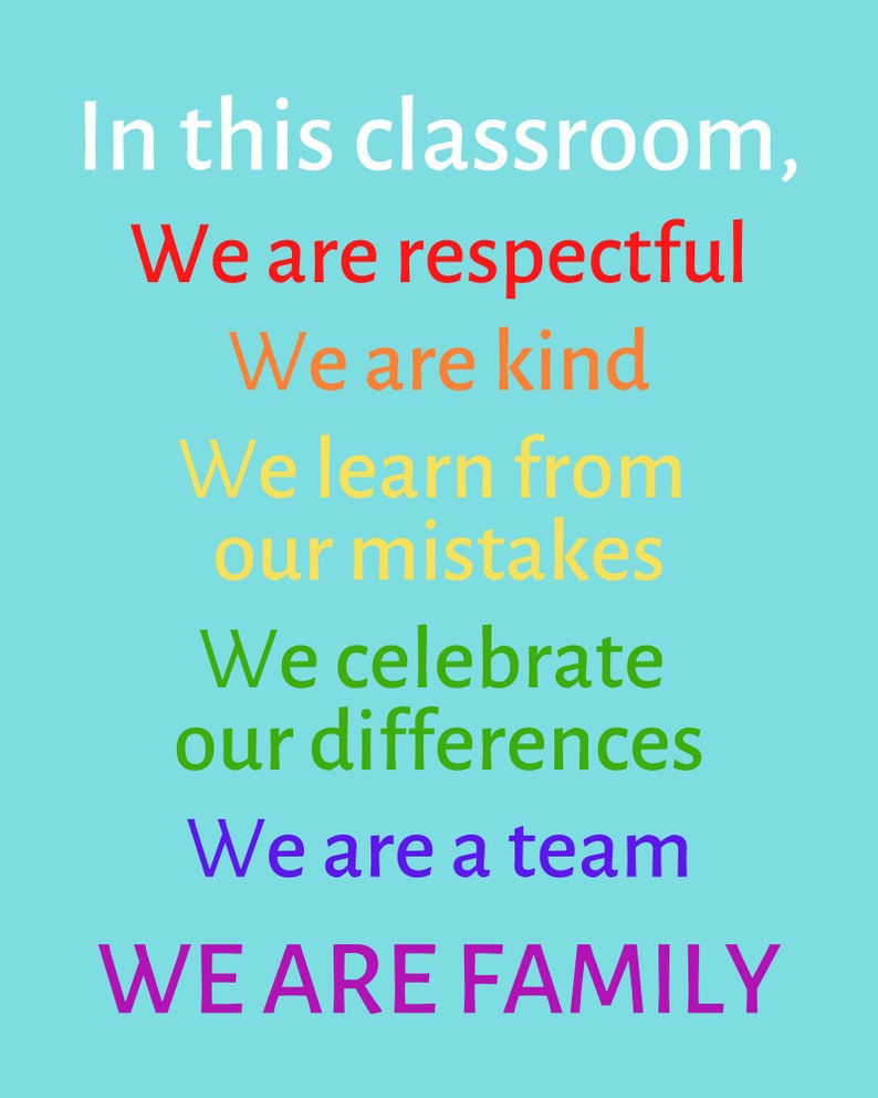 Printable Classroom Posters / 3 DIGITAL PRINTS / Digital Download ...