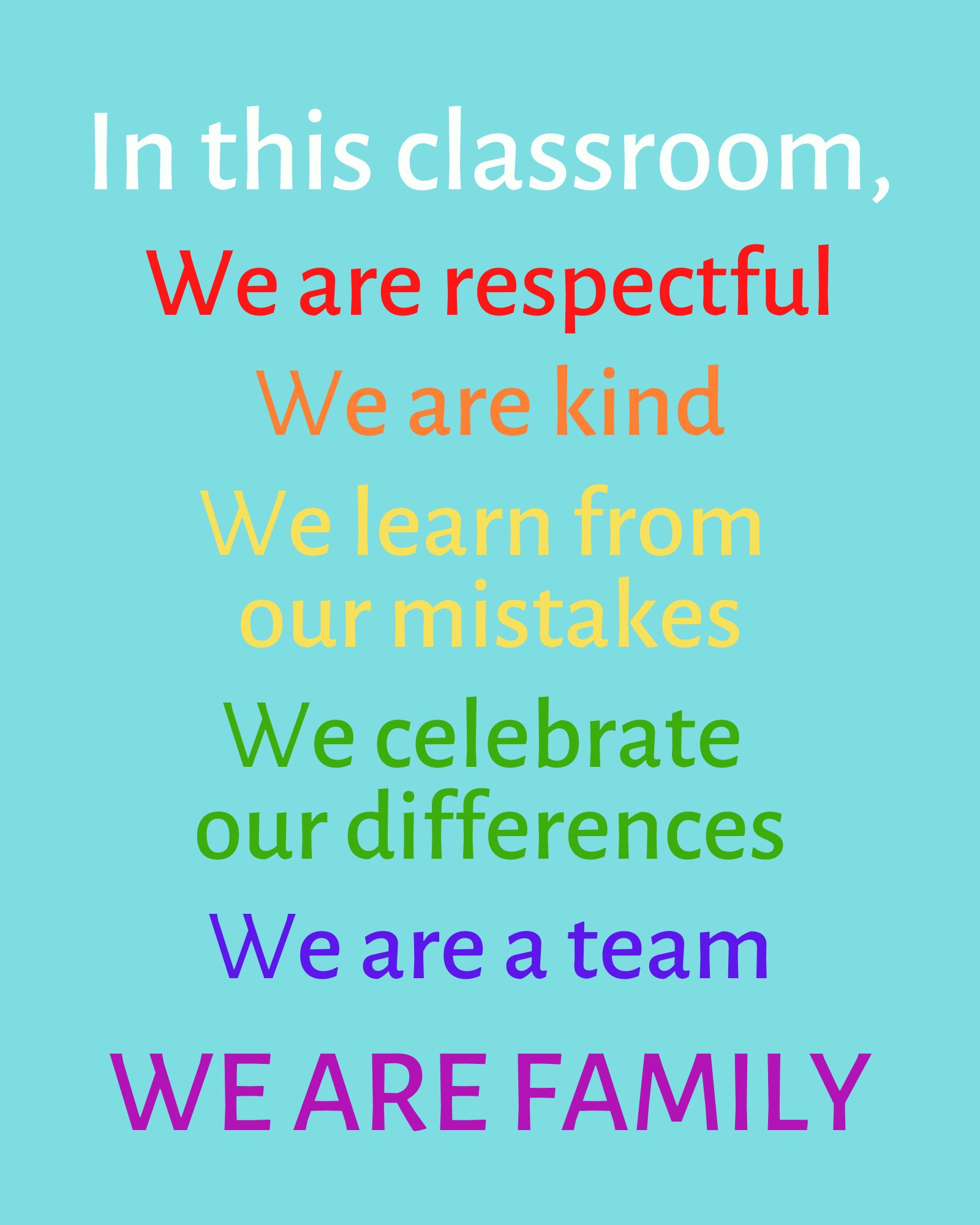 Printable Classroom Posters 3 Digital Prints Digital Download