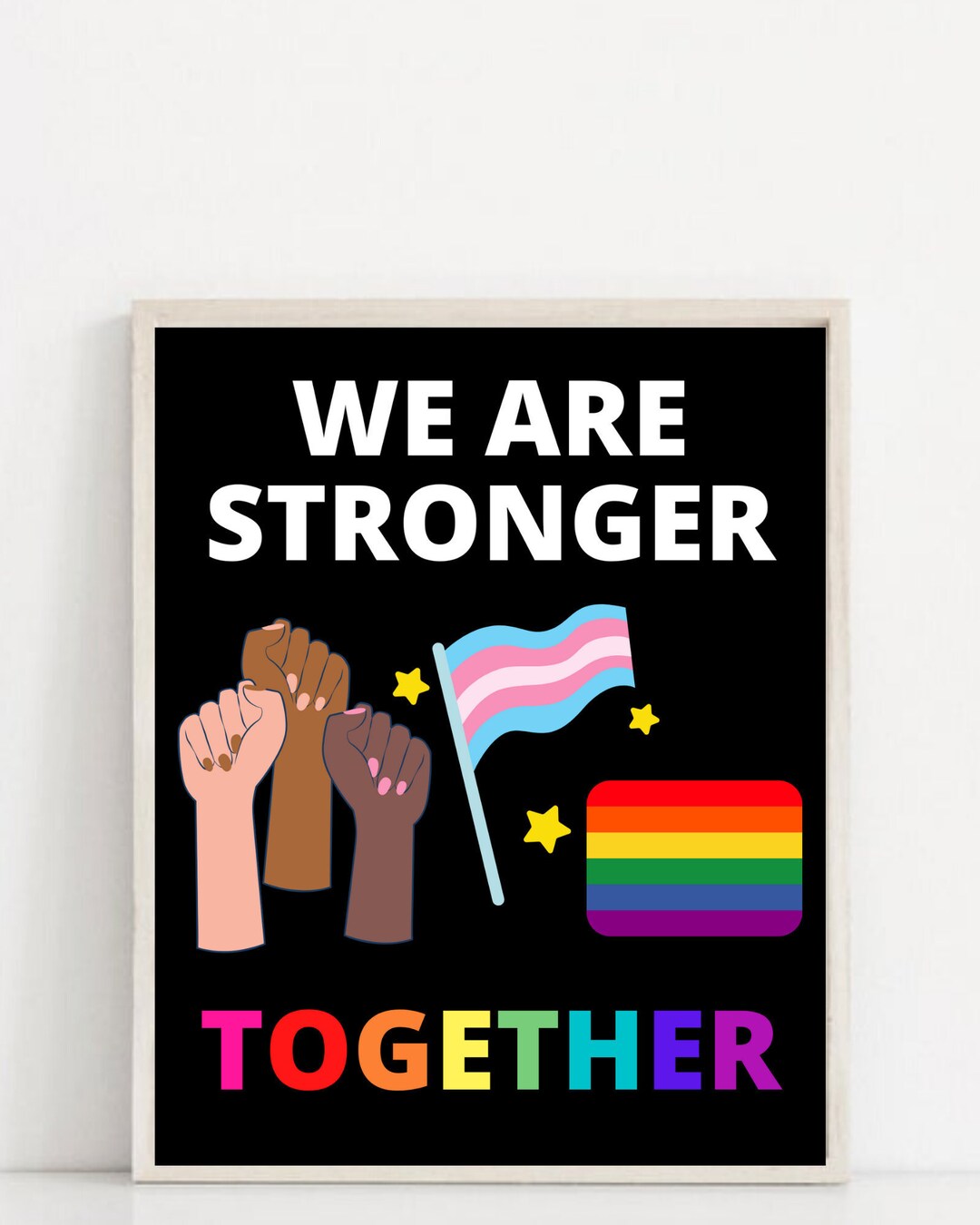We Are Stronger Together, Black Lives Matter, Pride Month, Gay and ...