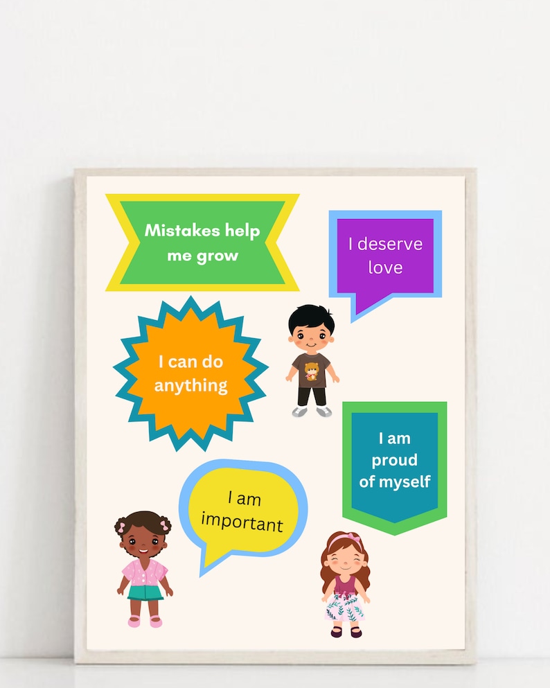 Classroom Affirmations Poster: Motivational Teacher Decor (digital ...