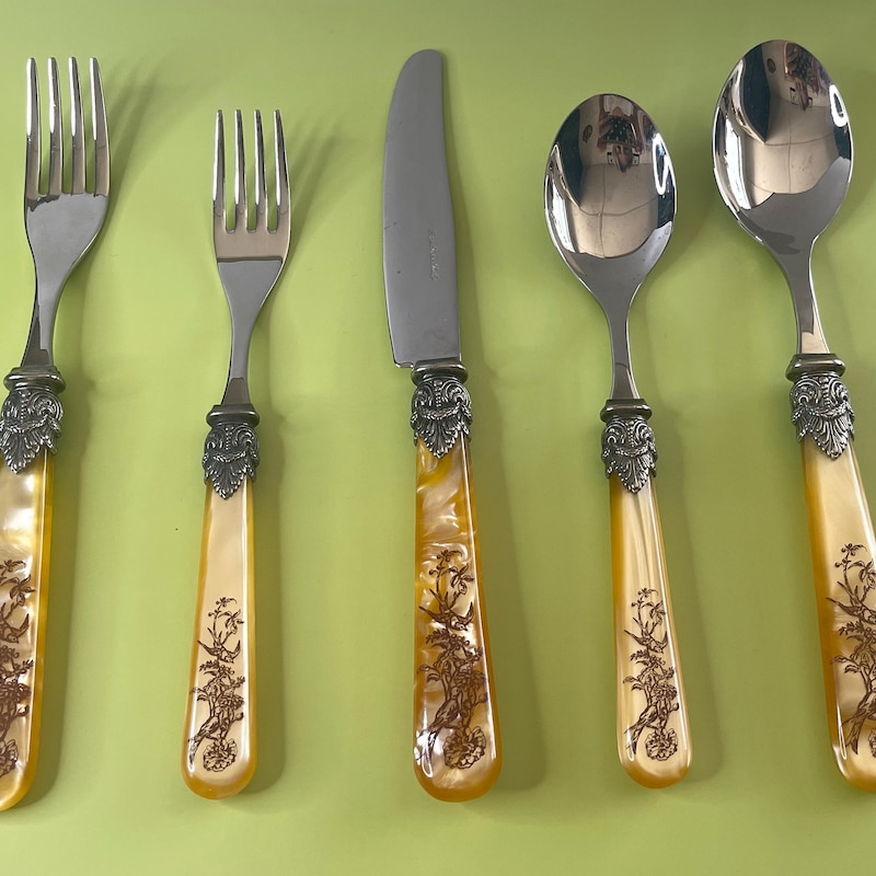 Gold 18/10 Flatware - Etsy