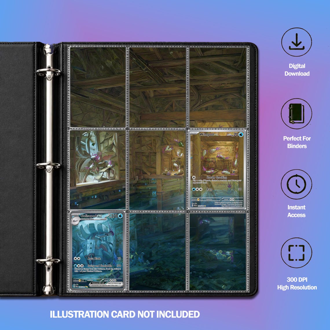 Wimpod & Golisopod Inspired Extended Art for Binder | Paradox Rift TCG ...