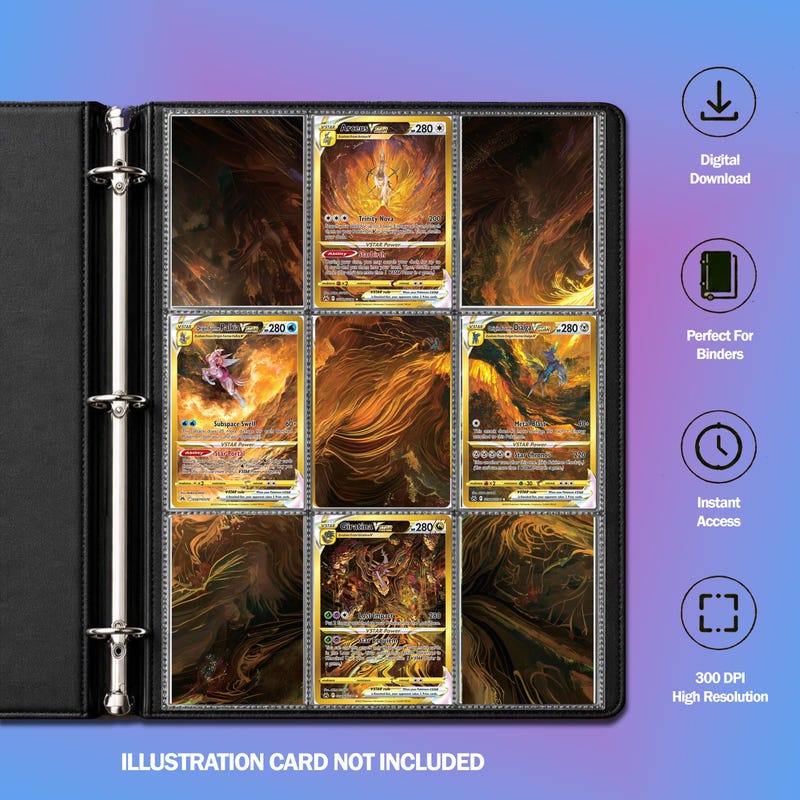 Giratina Card Binder - Etsy
