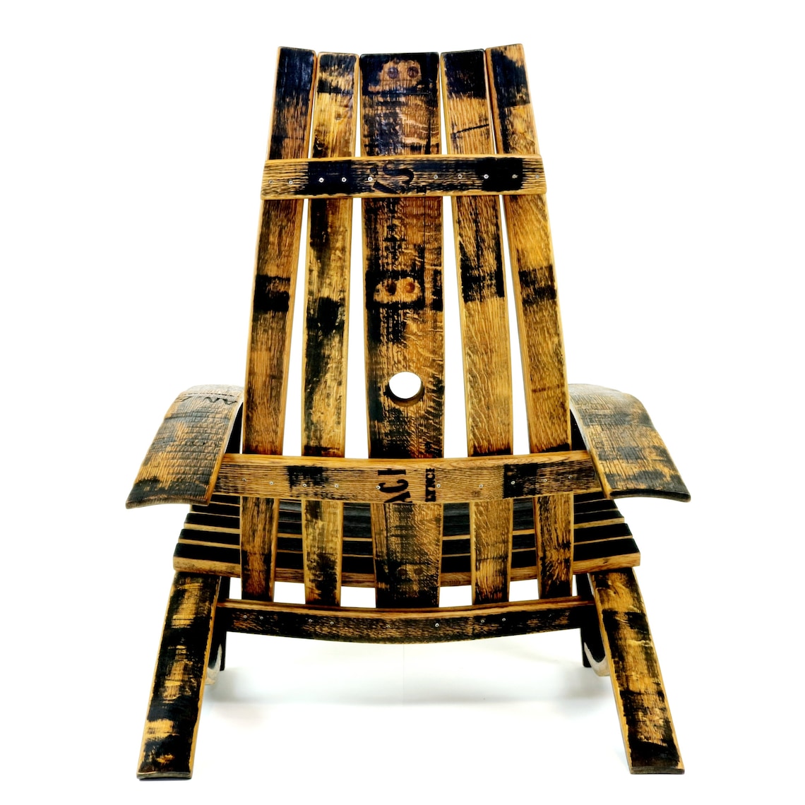 Jack Daniels Chair Tennessee Whiskey Barrel Lounge Chair | Etsy