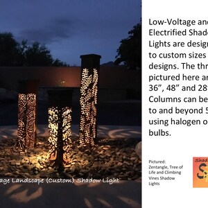 Tree of Life Solar Shadow Light (solar or Low-voltage) - Etsy