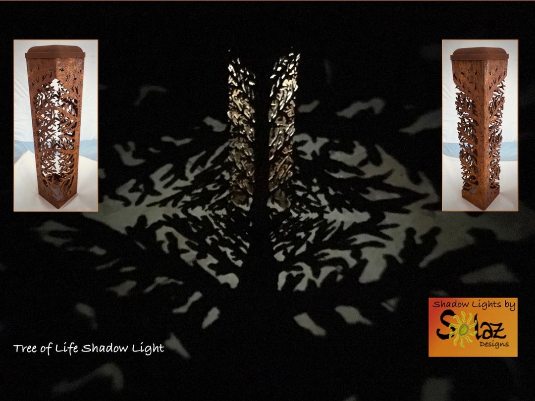 Tree of Life Solar Shadow Light (solar or Low-voltage) - Etsy