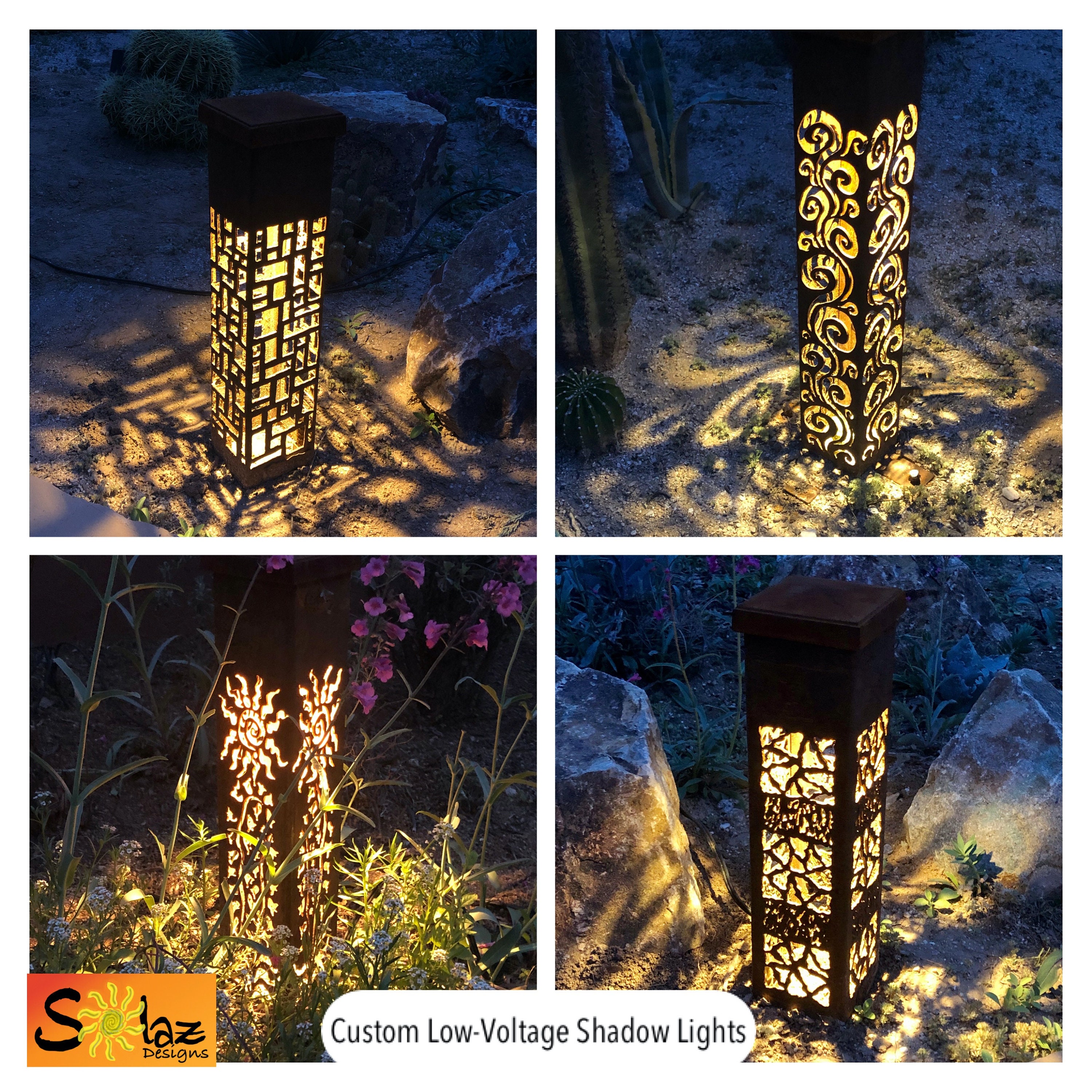 Low-voltage Shadow Lights - Etsy