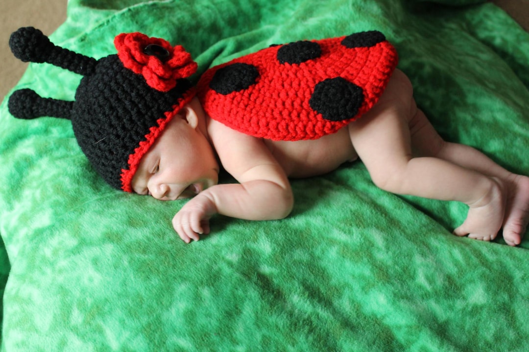Little Ladybug Baby Photo Prop Set *newborn - 12 Mos. - Etsy