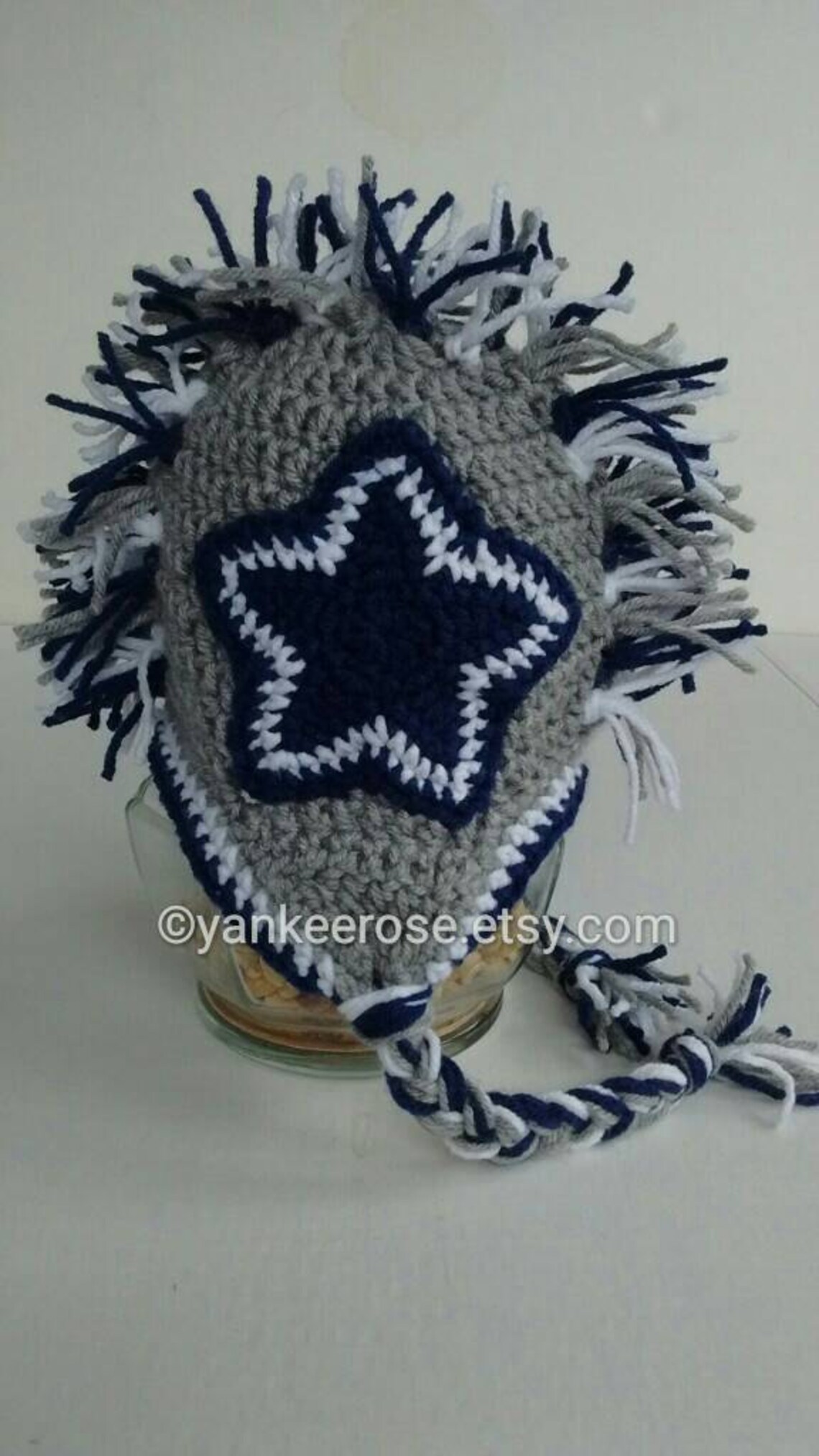Dallas Cowboys Football Inspired Baby Photo Prop Set Hat - Etsy