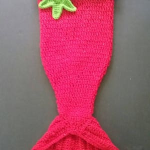 Mermaid Tail Holiday Stocking Crochet Pattern Only - Nautical Christmas ...