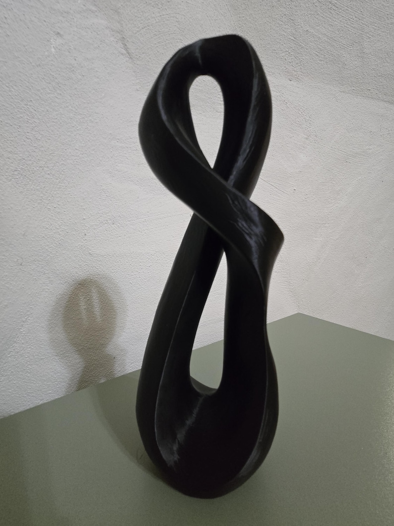 Abstract Sculpture, Modern Home Decor, Minimalist Infinity Sculpture - Etsy