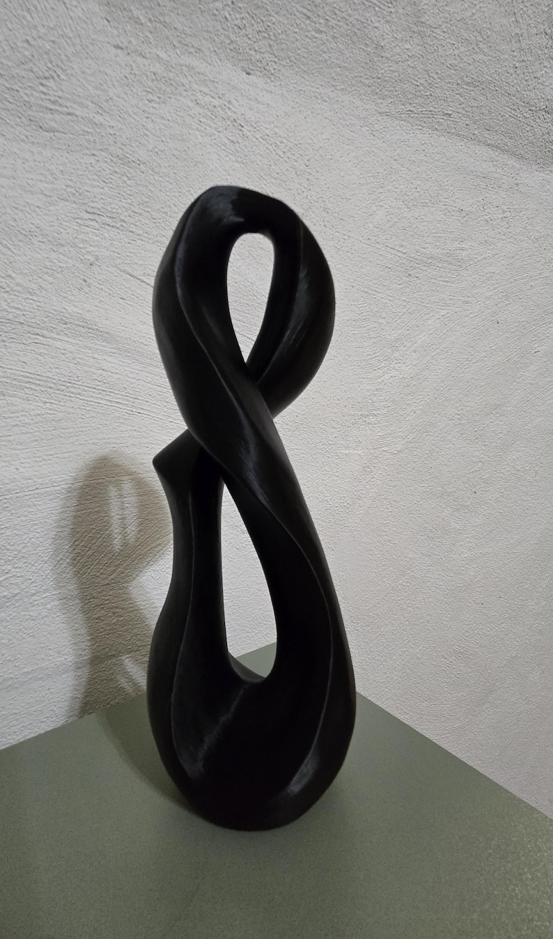Abstract Sculpture, Modern Home Decor, Minimalist Infinity Sculpture - Etsy