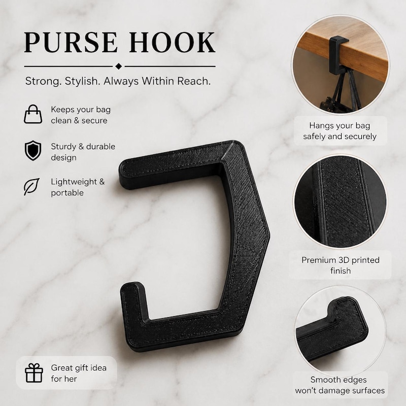 Purse Hook - Etsy