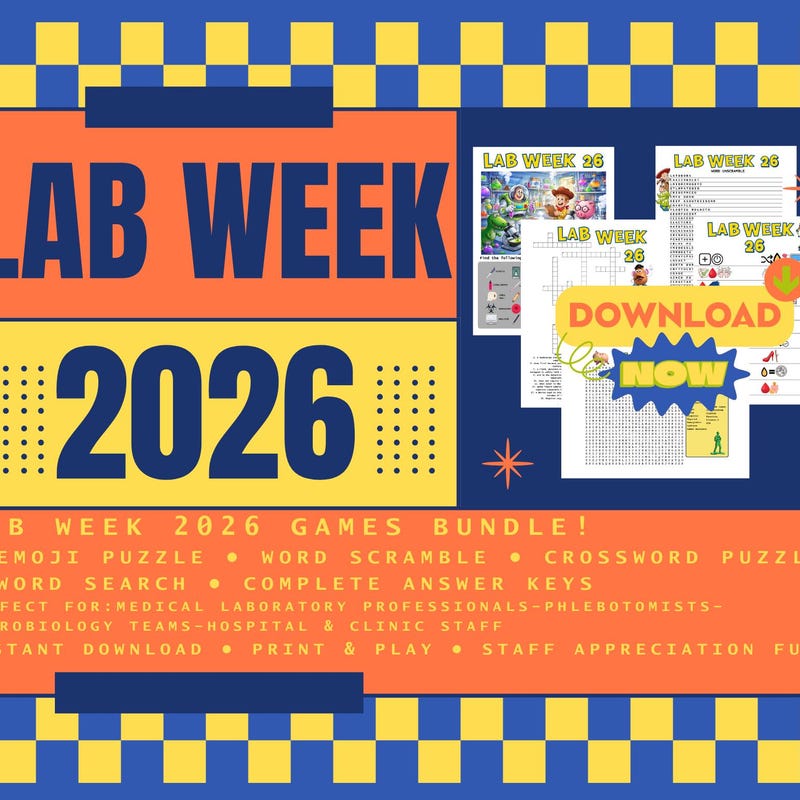 Lab Week 2026 Ascp - Etsy