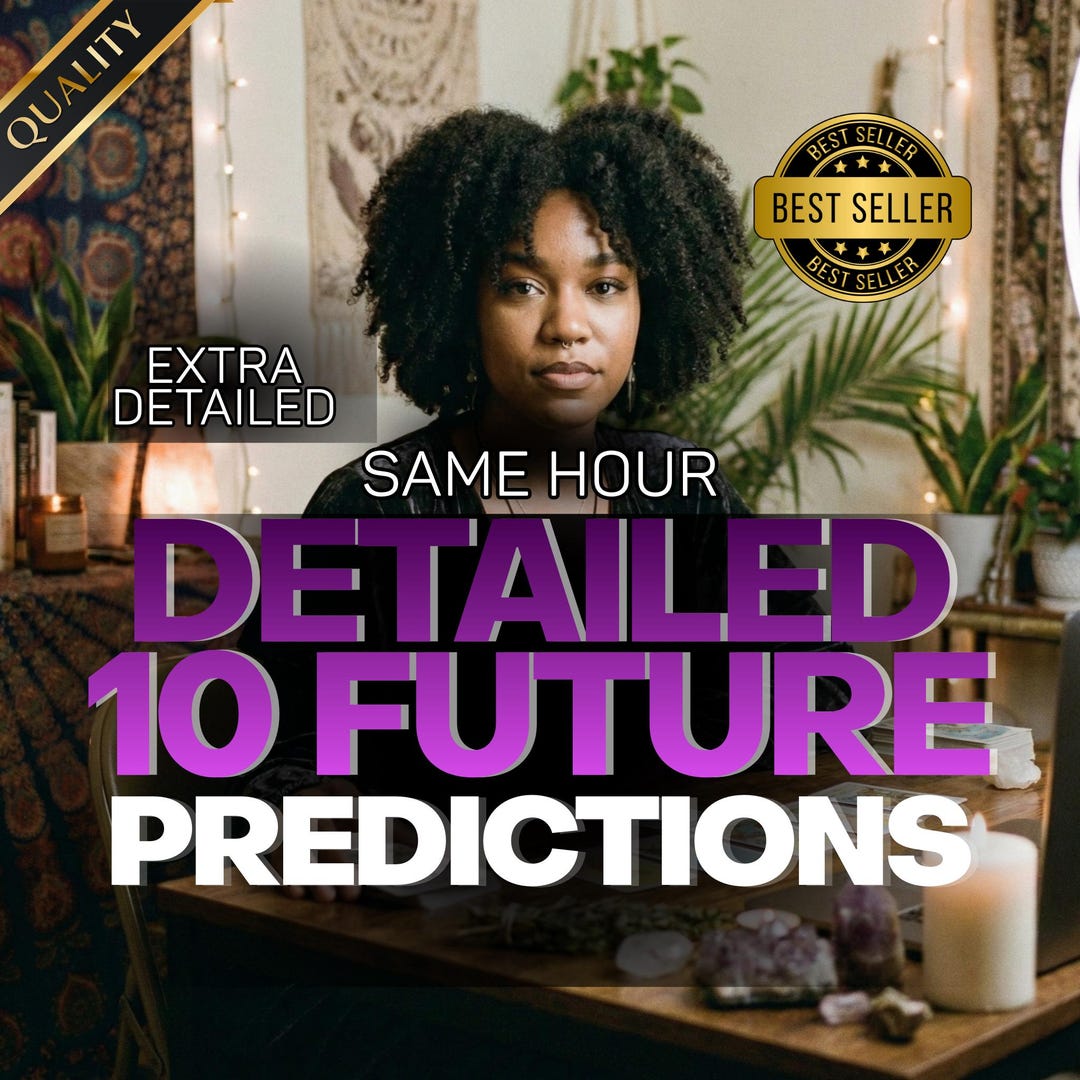 Same Hour Detailed Psychic 10 Future Predictions, Tarot Psychic Medium ...