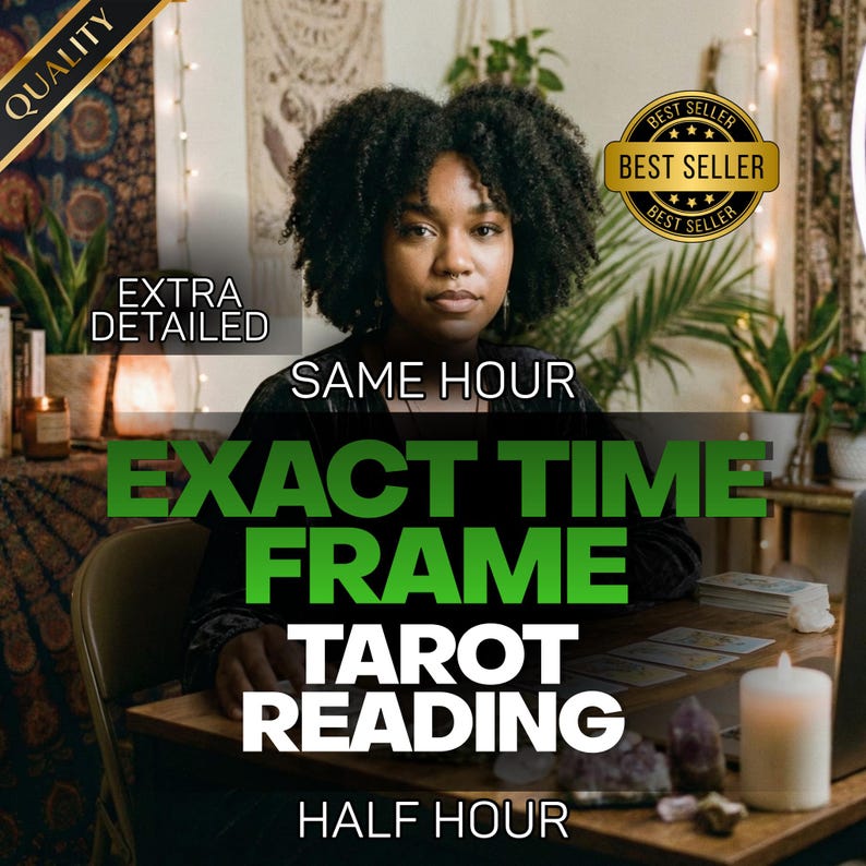 Exact Time Frame Reading, Same Hour Tarot Reading, Time Frame Psychic ...