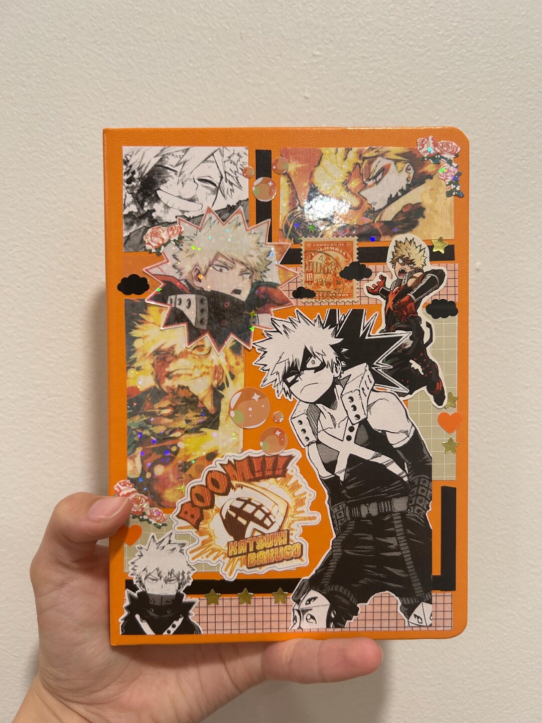 Katsuki Bakugo • Custom Lined Journal (MADE TO ORDER!) - Etsy Australia