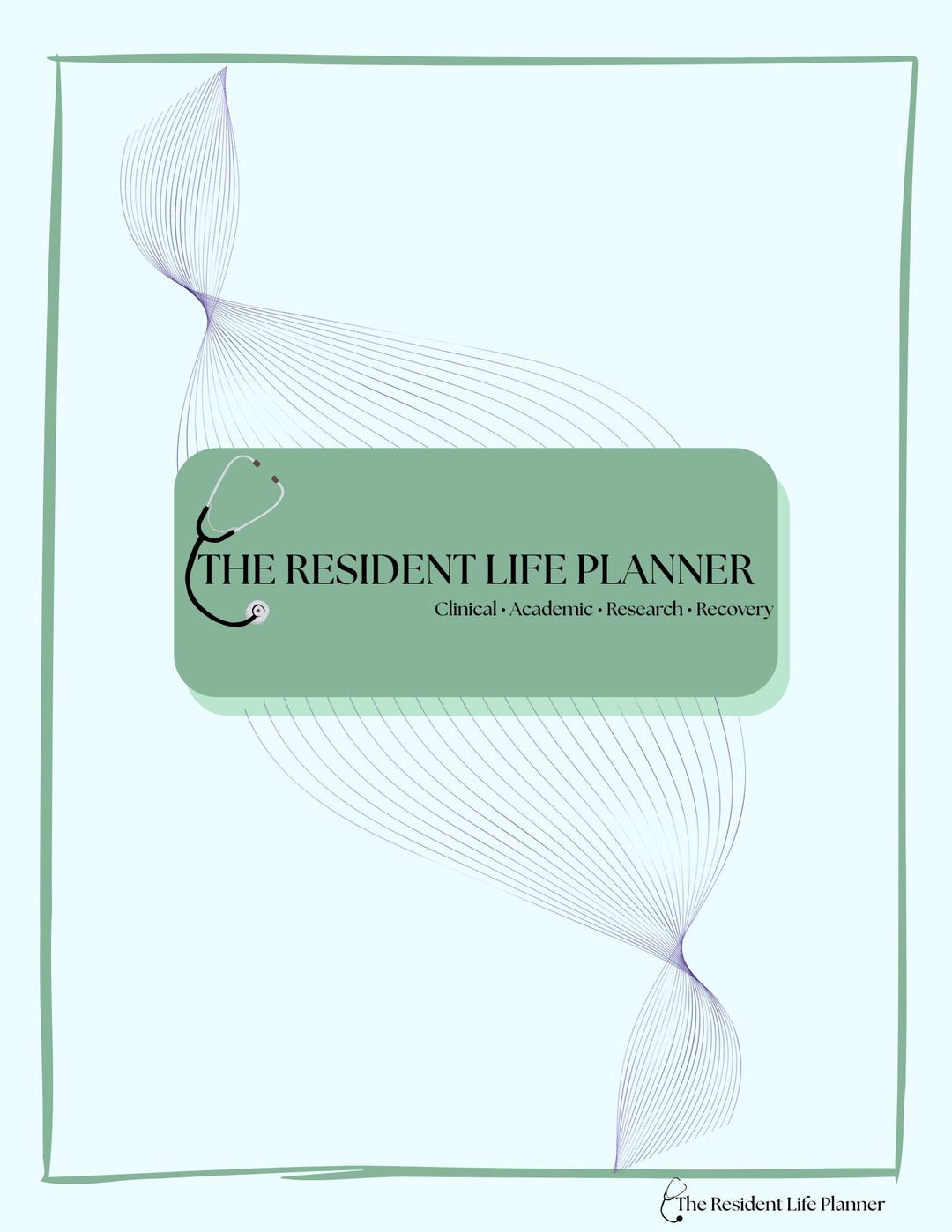 Resident Life Planner 2026- 2027. Medical Residency Planner PDF. Board ...