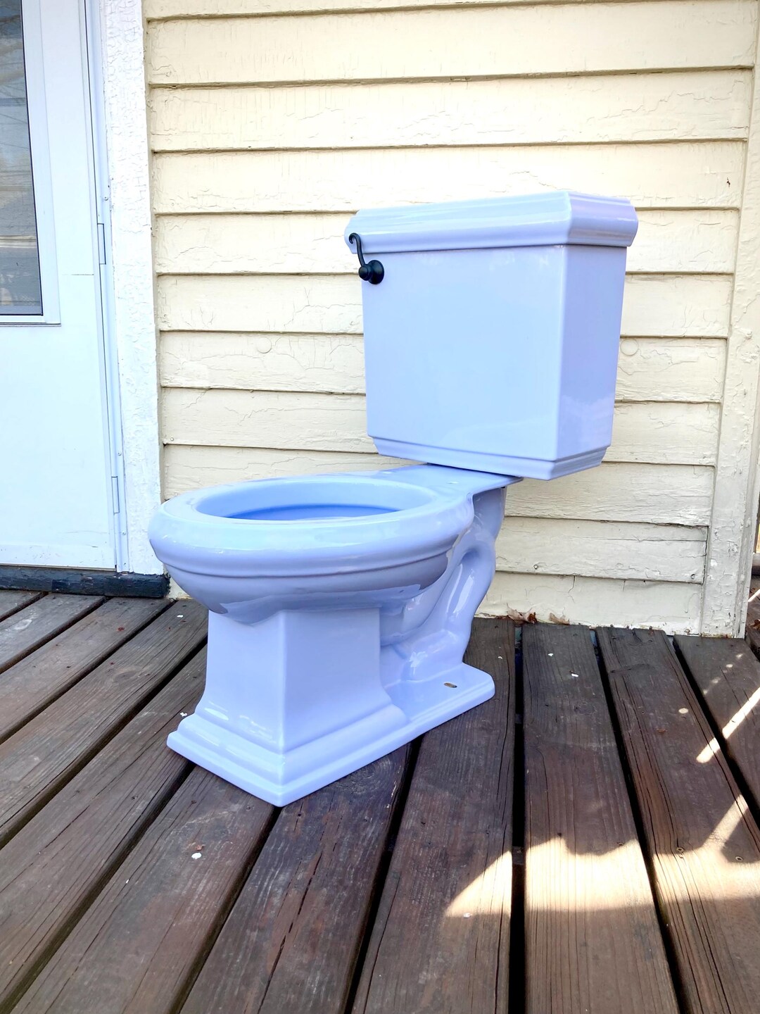 Vintage Lavender Purple TOILET Kohler Memoirs 1.6 Gallon 1998 Retro ...