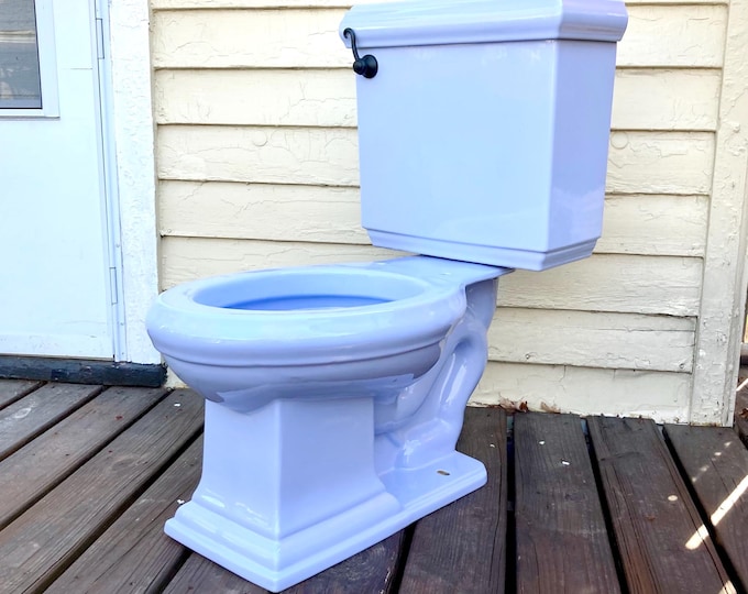 Vintage Lavender Purple TOILET Kohler Memoirs 1.6 Gallon 1998 Retro ...
