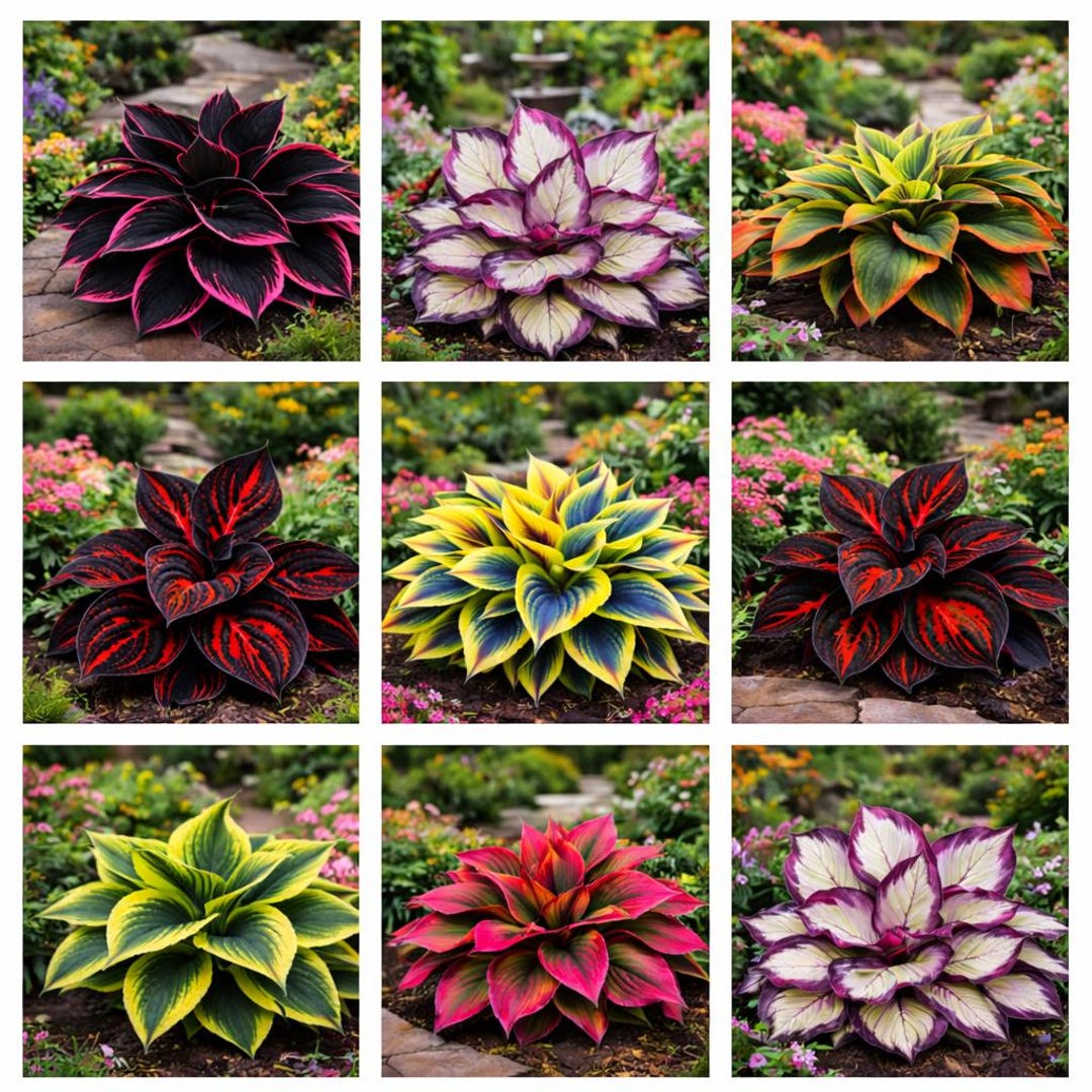 Rare Hosta Seeds - Unique and Vibrant Collection of Hardy Perennials ...