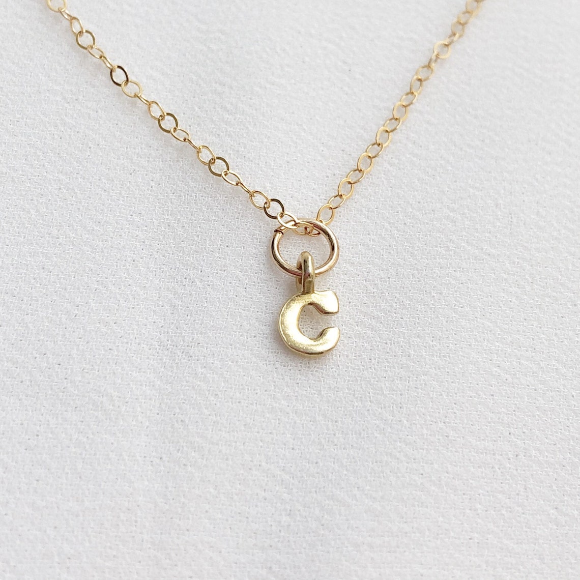 Gold Letter Charm Add A Charm Block Letter Charm Extra Add | Etsy