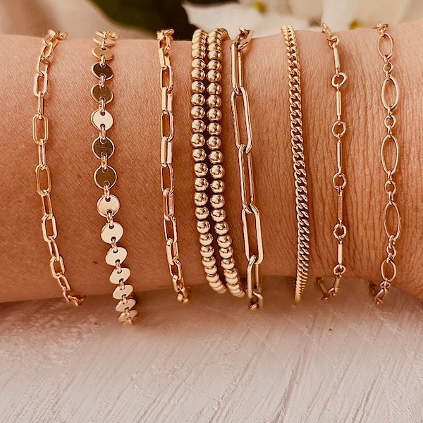 Stack Bracelet - Etsy