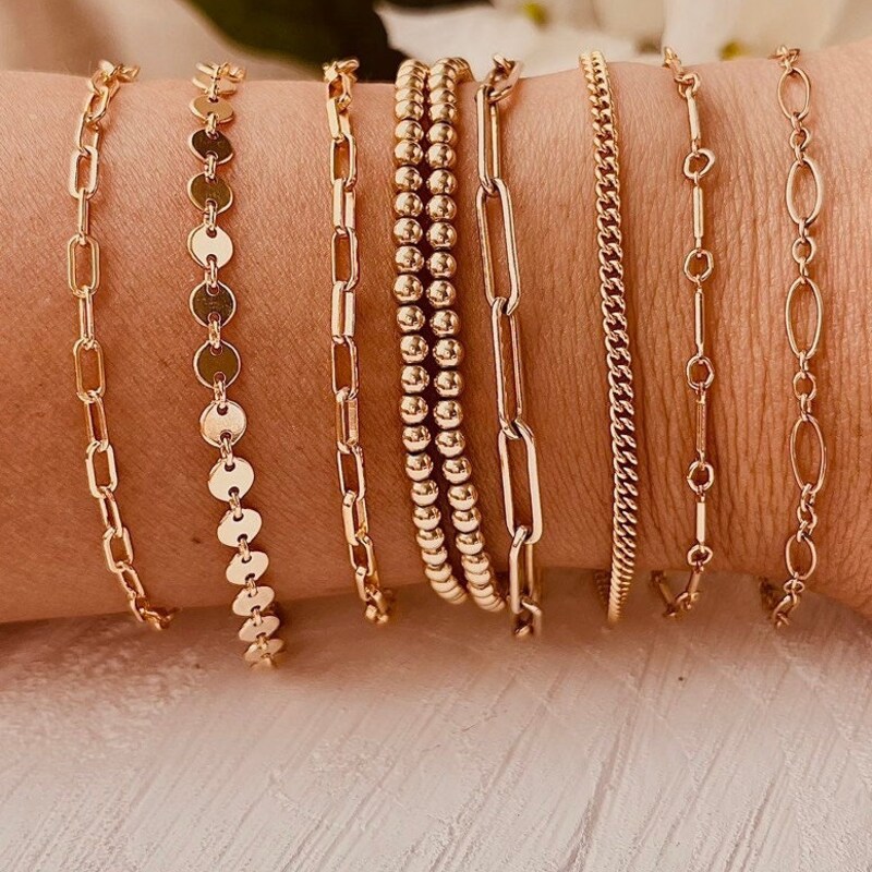 Stackable Bracelets - Etsy