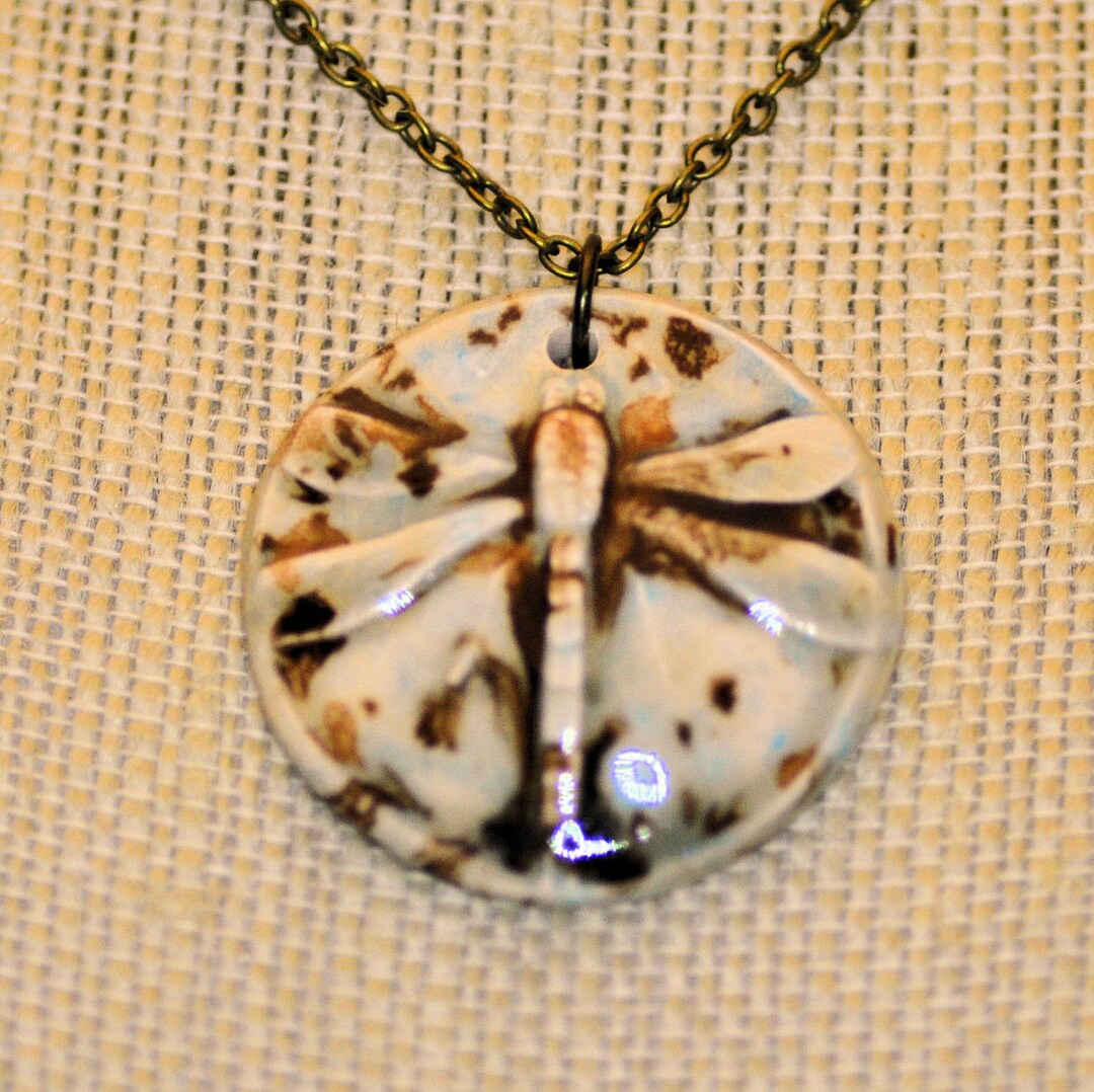 Dragonfly Pendant Pendant - Etsy