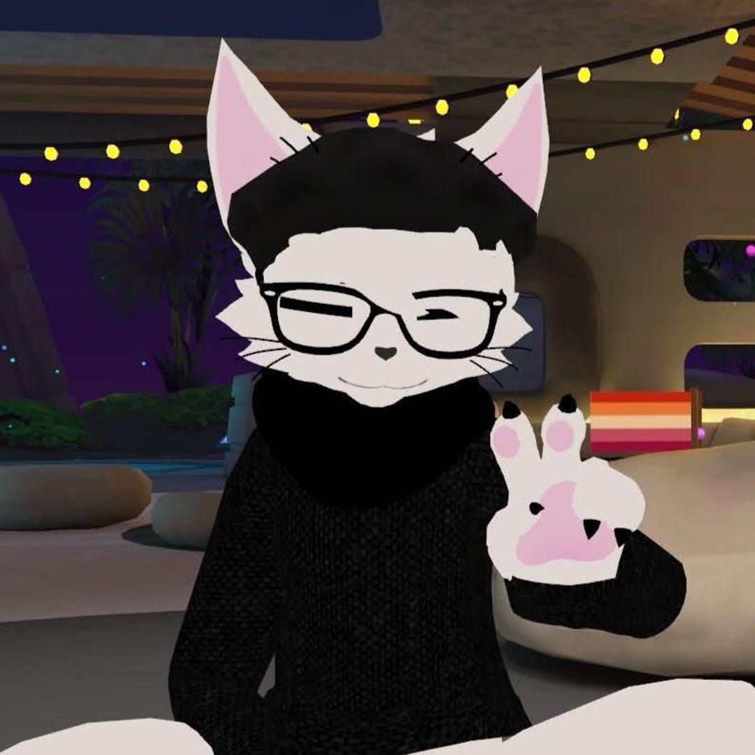 Vrchat Kepler White Cat Texture - Etsy