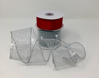 Gold Mesh Ribbon - Etsy