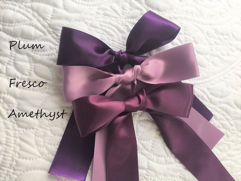 Handmade Satin Bow: Large Decorative Gift Bow - Etsy