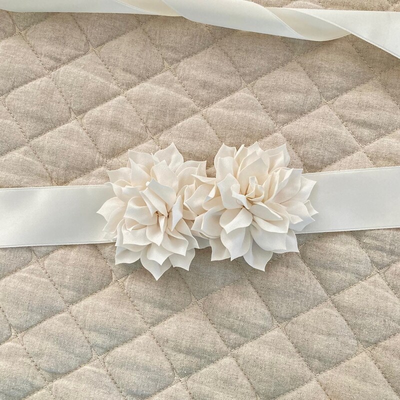 Flower Sash - Etsy