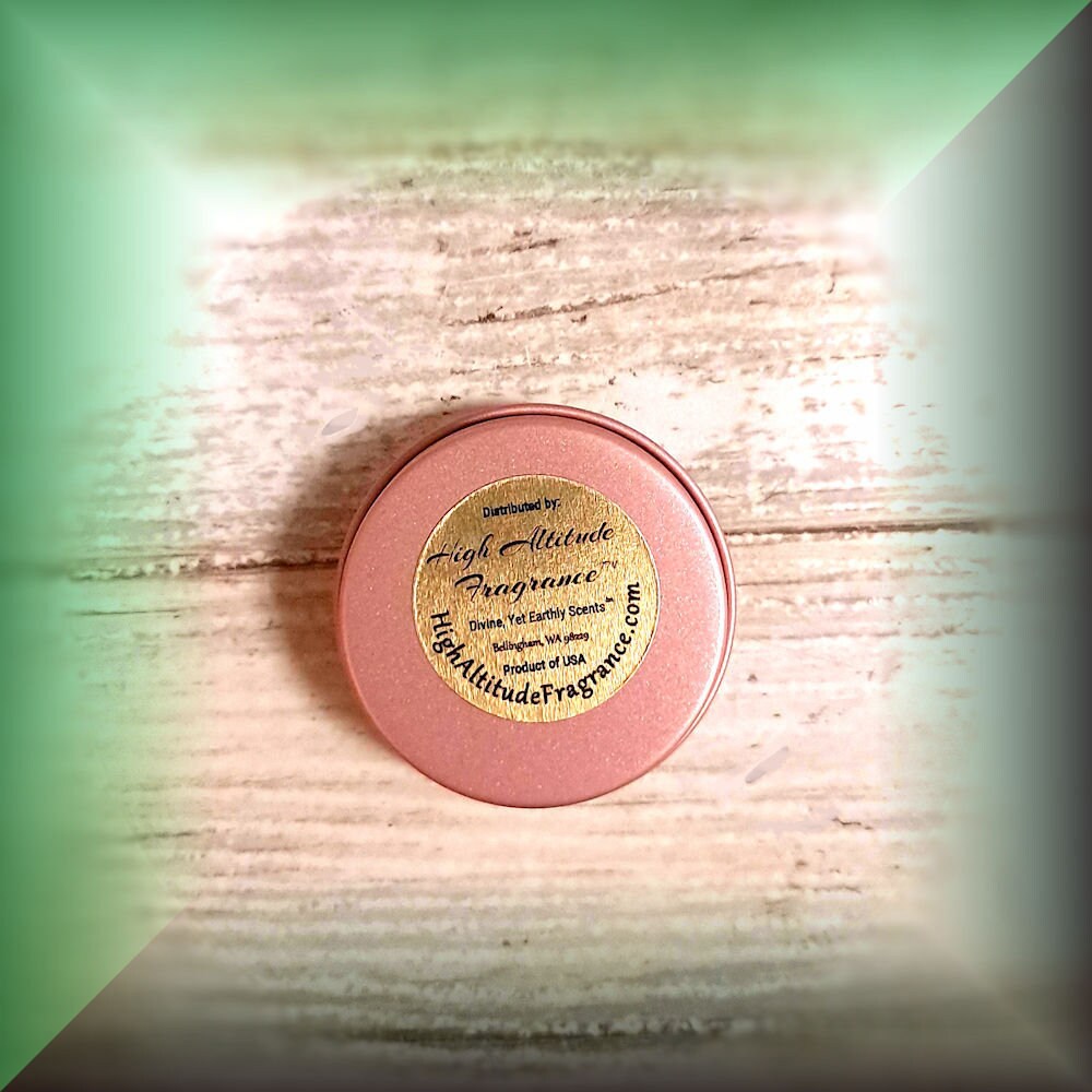 ROSE All-natural Solid Perfume - Eau De Parfum (with Rose Otto, Rosa ...
